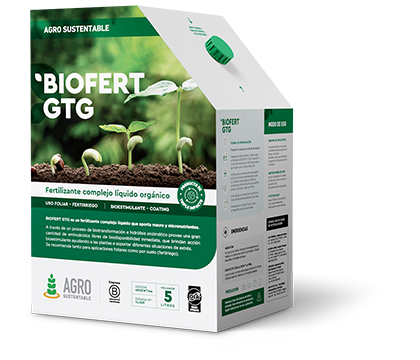 Biofert GTG X - Fertilizante Complejo Líquido Orgánico